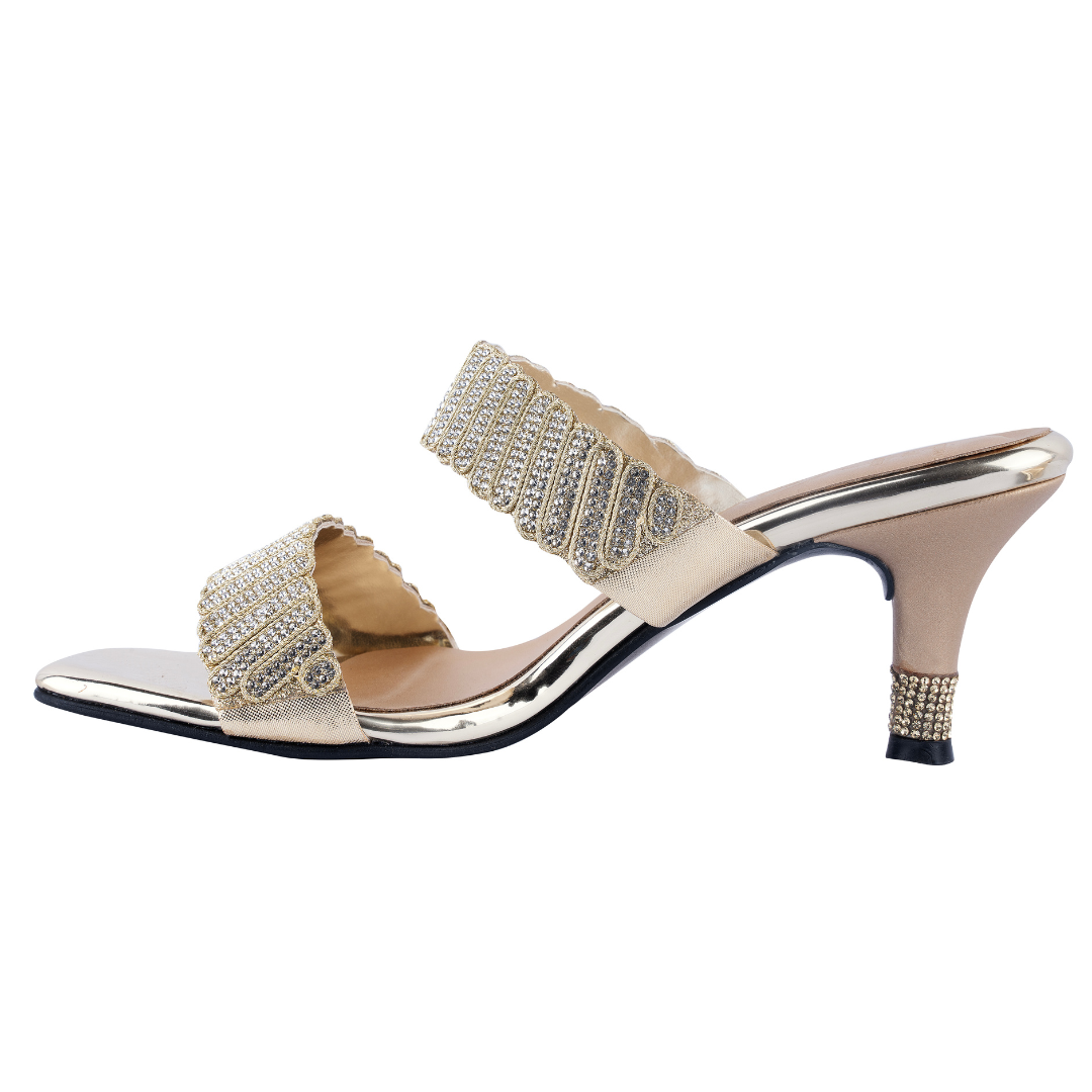 Aurelia Gold Diamond Heel – irasoles